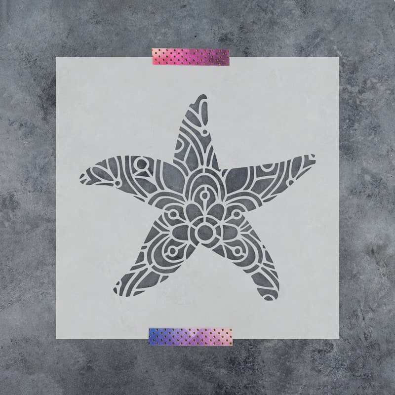 Starfish Stencil - Etsy