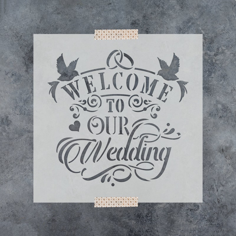 Wedding Stencils - Etsy