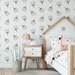 Cotton Pattern Wall Stencil - Wall Stencils, Wall Stencil Ideas ...