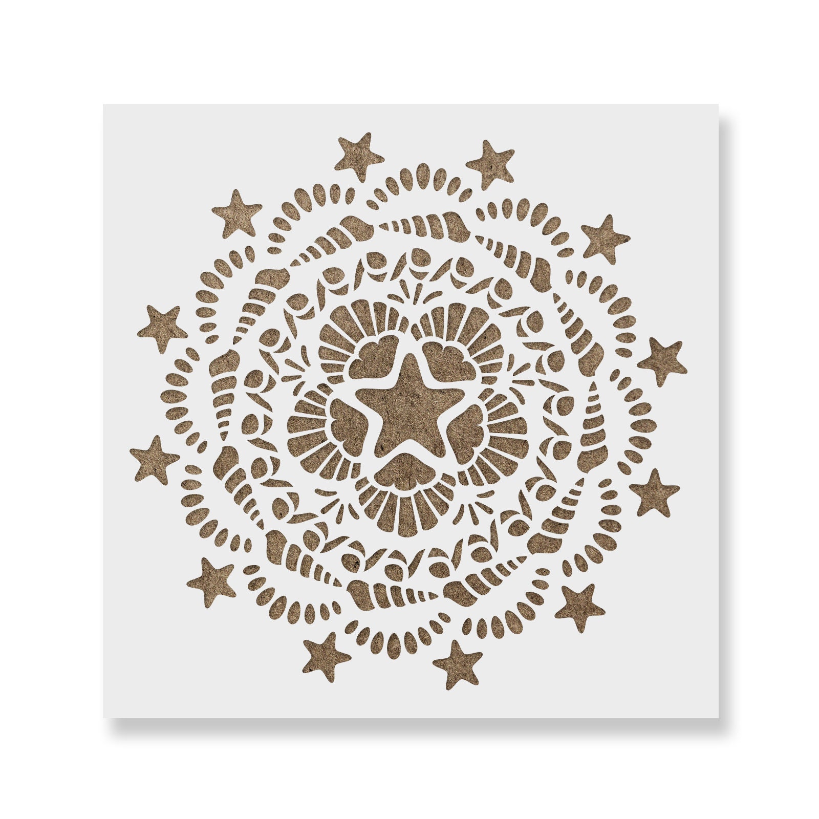 Nautical Mandala Stencil Reusable Stencils for Painting | Etsy