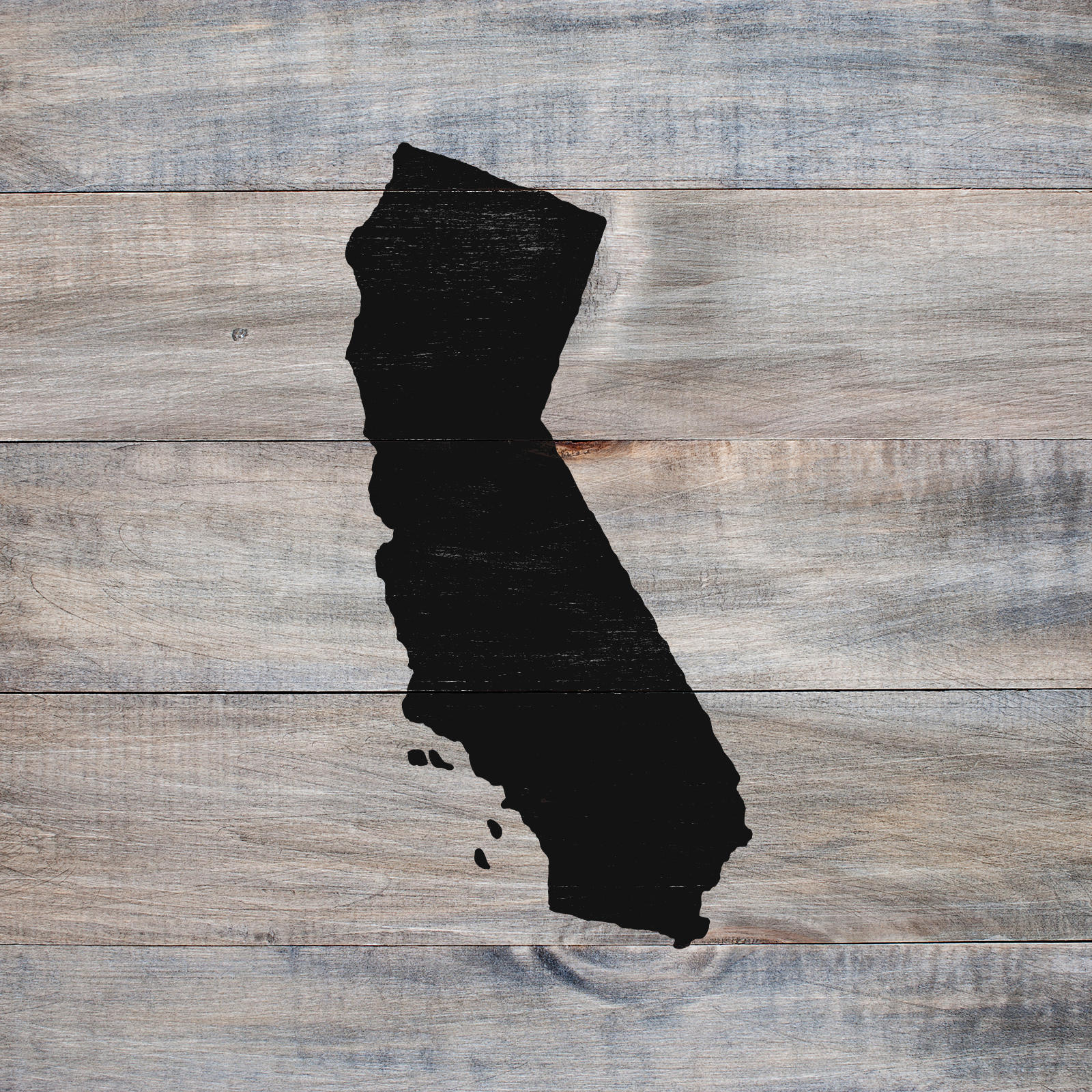 California State Mylar Stencil Template for Silhouette Designs ...