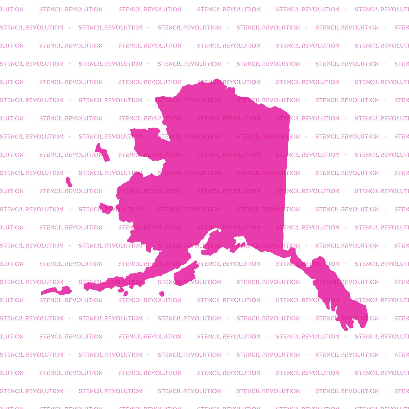 Alaska State Stencil Alaska Stencil Alaskan Stencils - Etsy