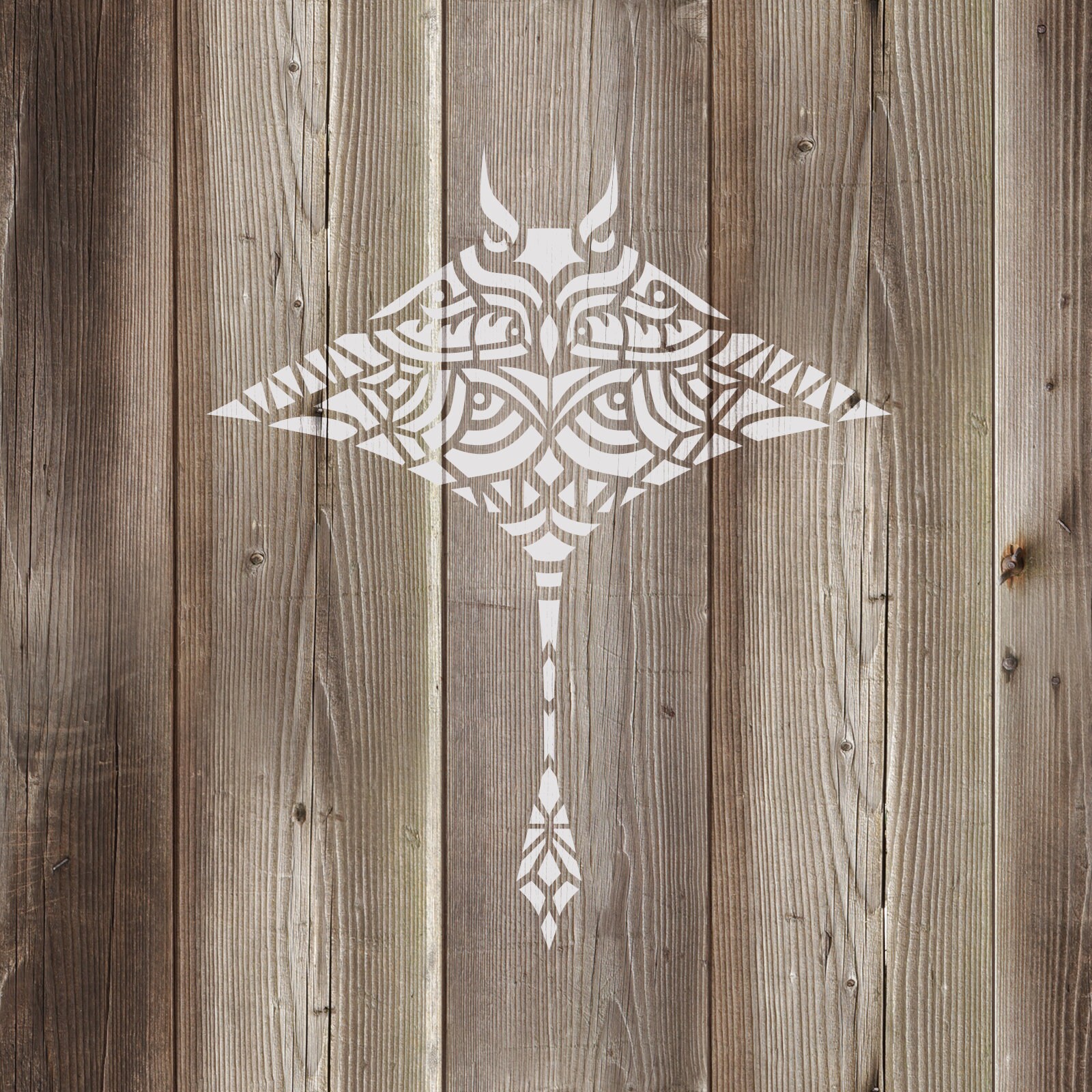 Manta Ray Stencil - Manta Ray, Manta Ray Stencil, Fish Stencils, Ocean ...