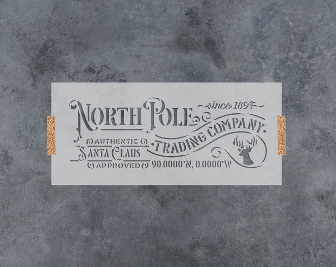 You Serious Clark Christmas Stencil Durable & Reusable Mylar - Etsy