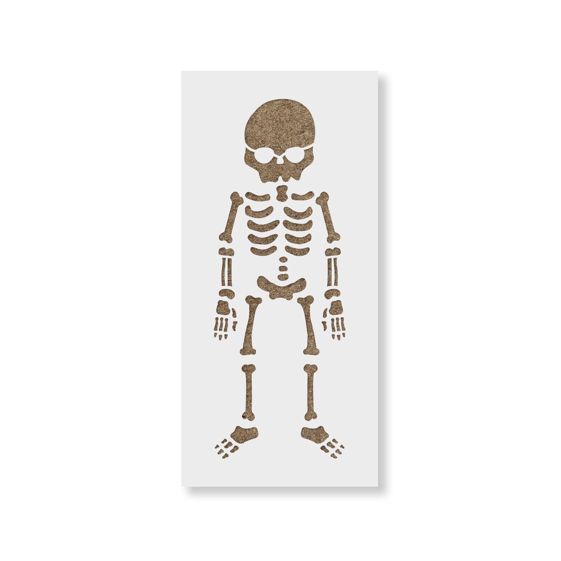 Skeleton Stencil Reusable Skeleton Stencil Halloween - Etsy