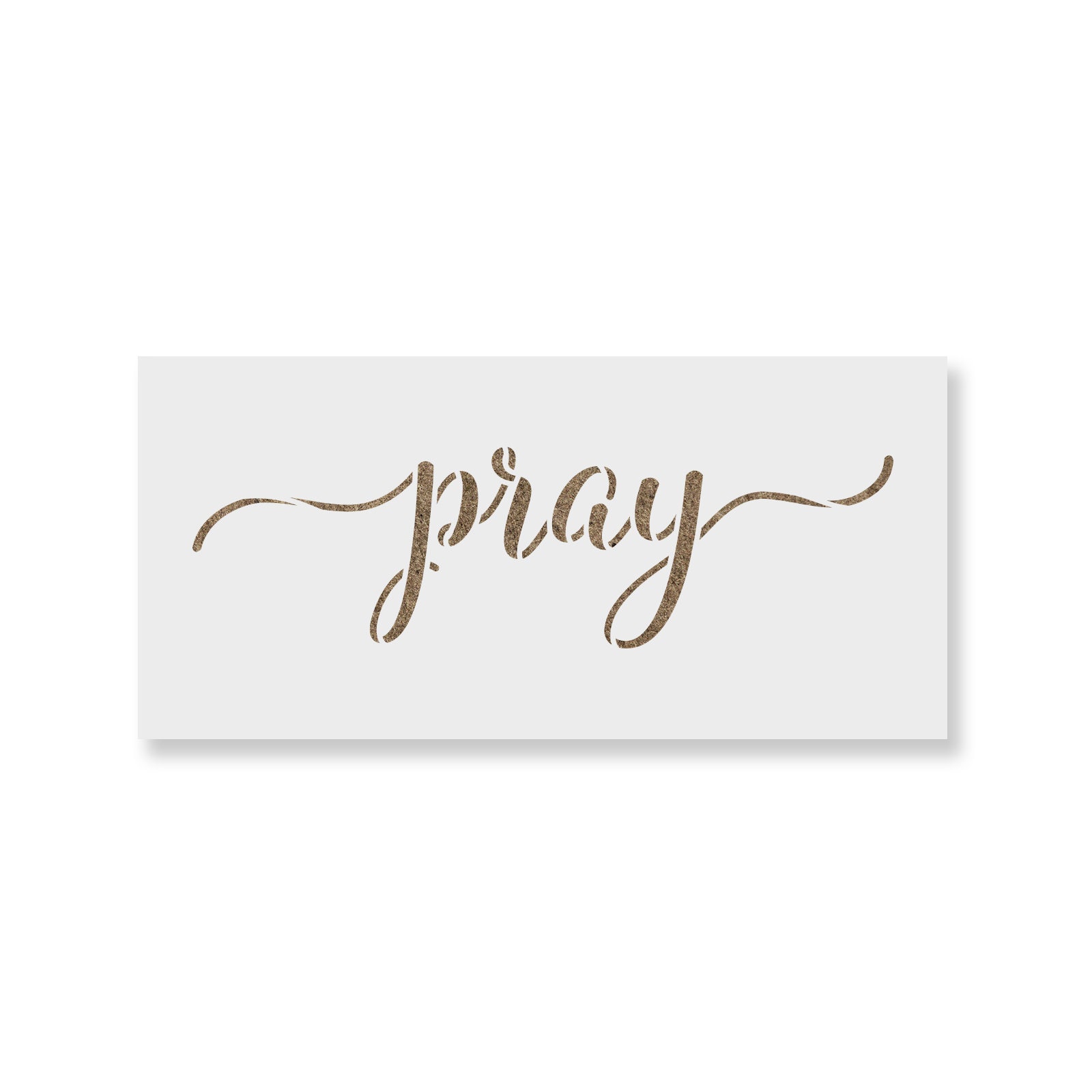 Pray Stencil Pray Stencils for Crafts Pray Stencil Designs - Etsy