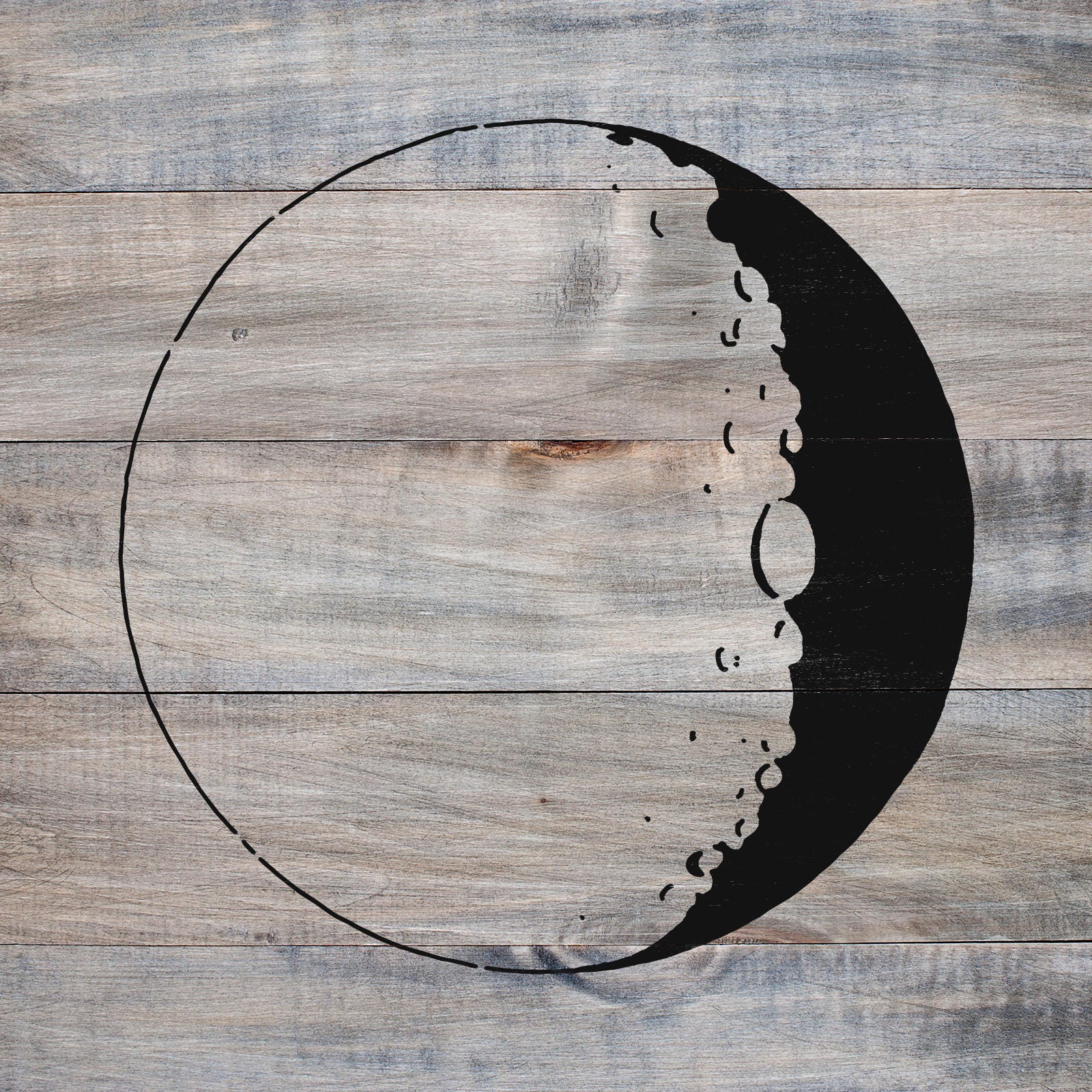 Moon Stencil DIY Moon Stencil Moon Stencil Templartes - Etsy