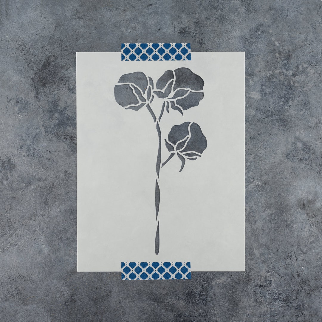 Cotton Stencil - Cotton Stencils for Crafts, Cotton Stencil Designs ...