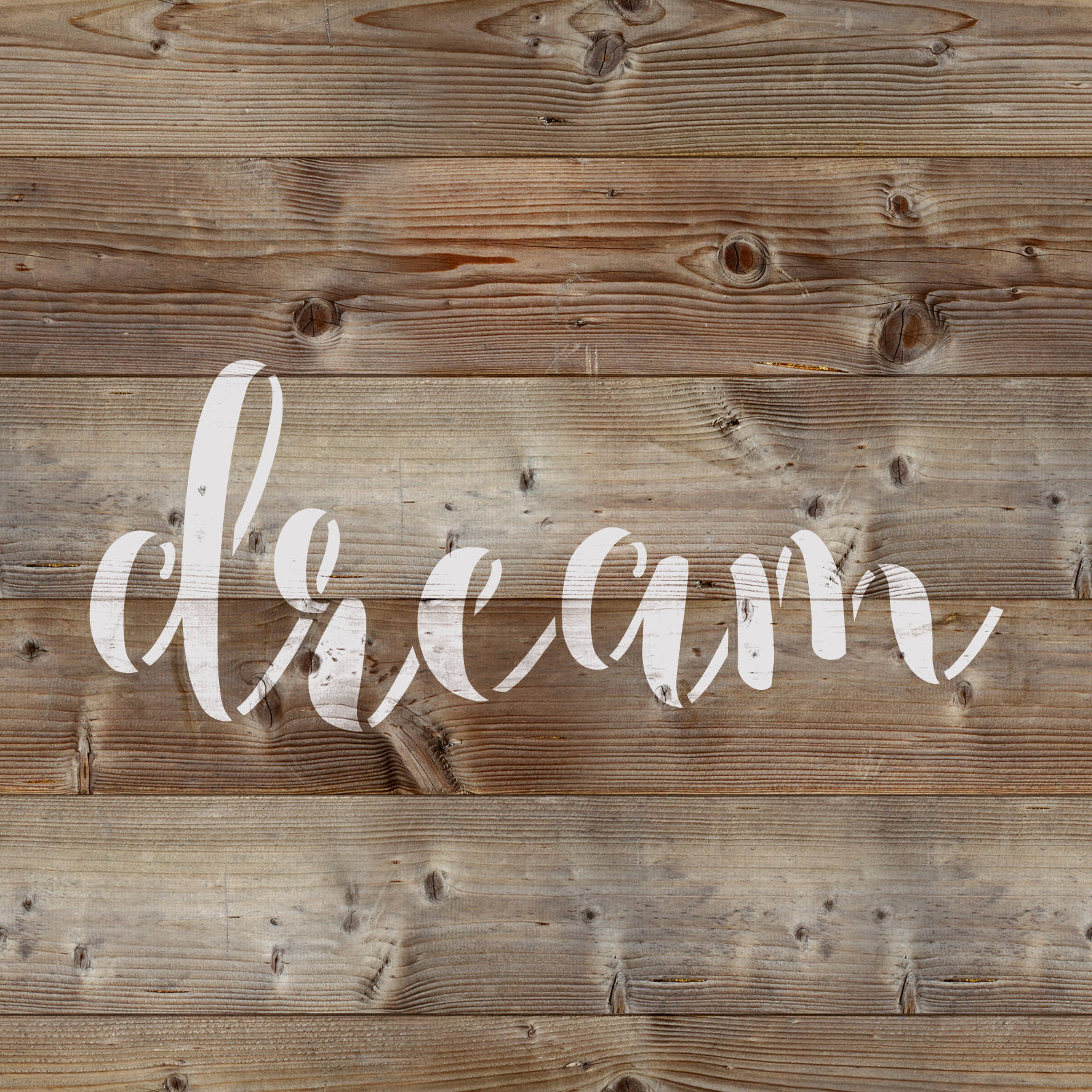 Dream Stencil DIY Dream Stencils Dream Word Stencil Dream - Etsy