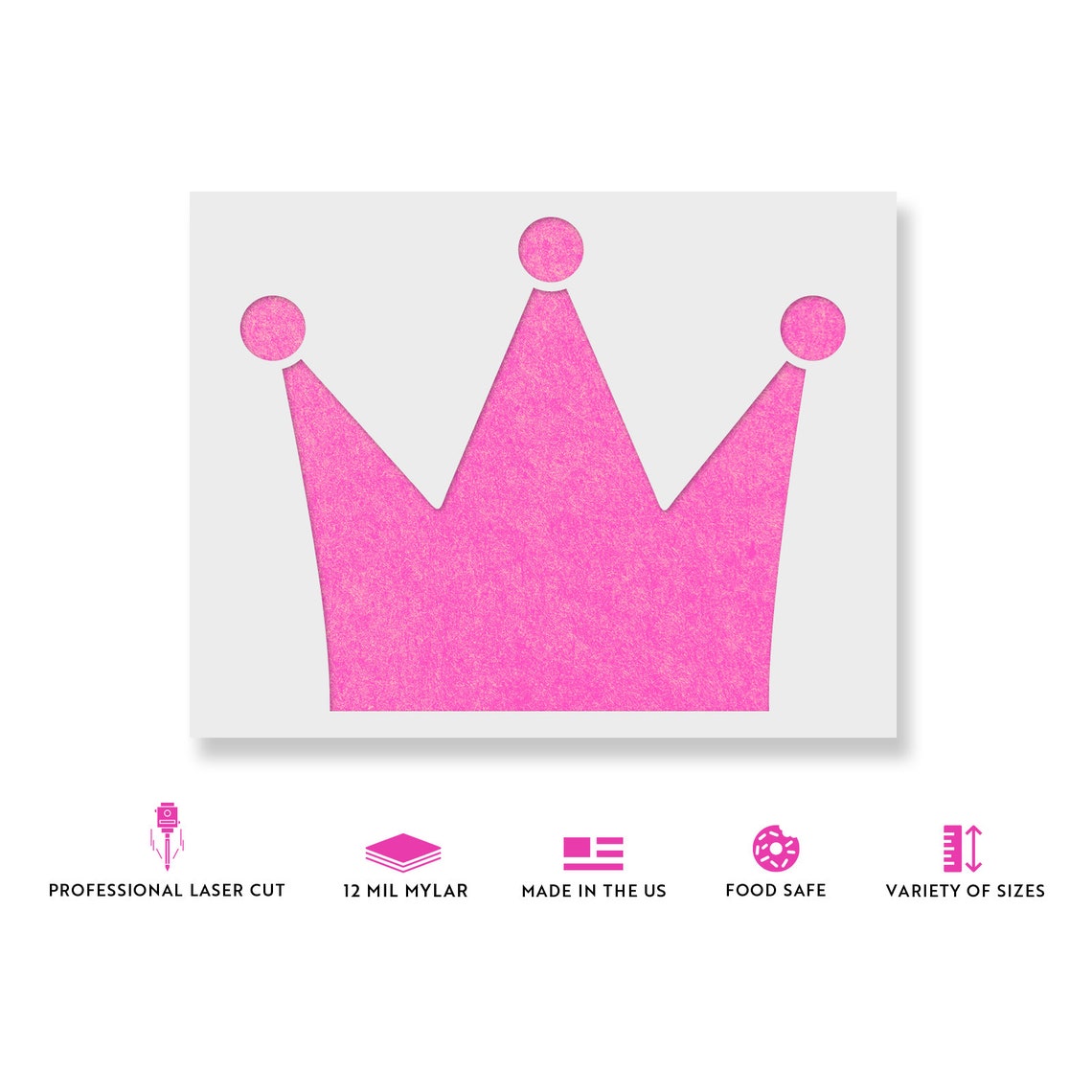 Princess Crown Stencil Reusable Stencils for Painting - Etsy