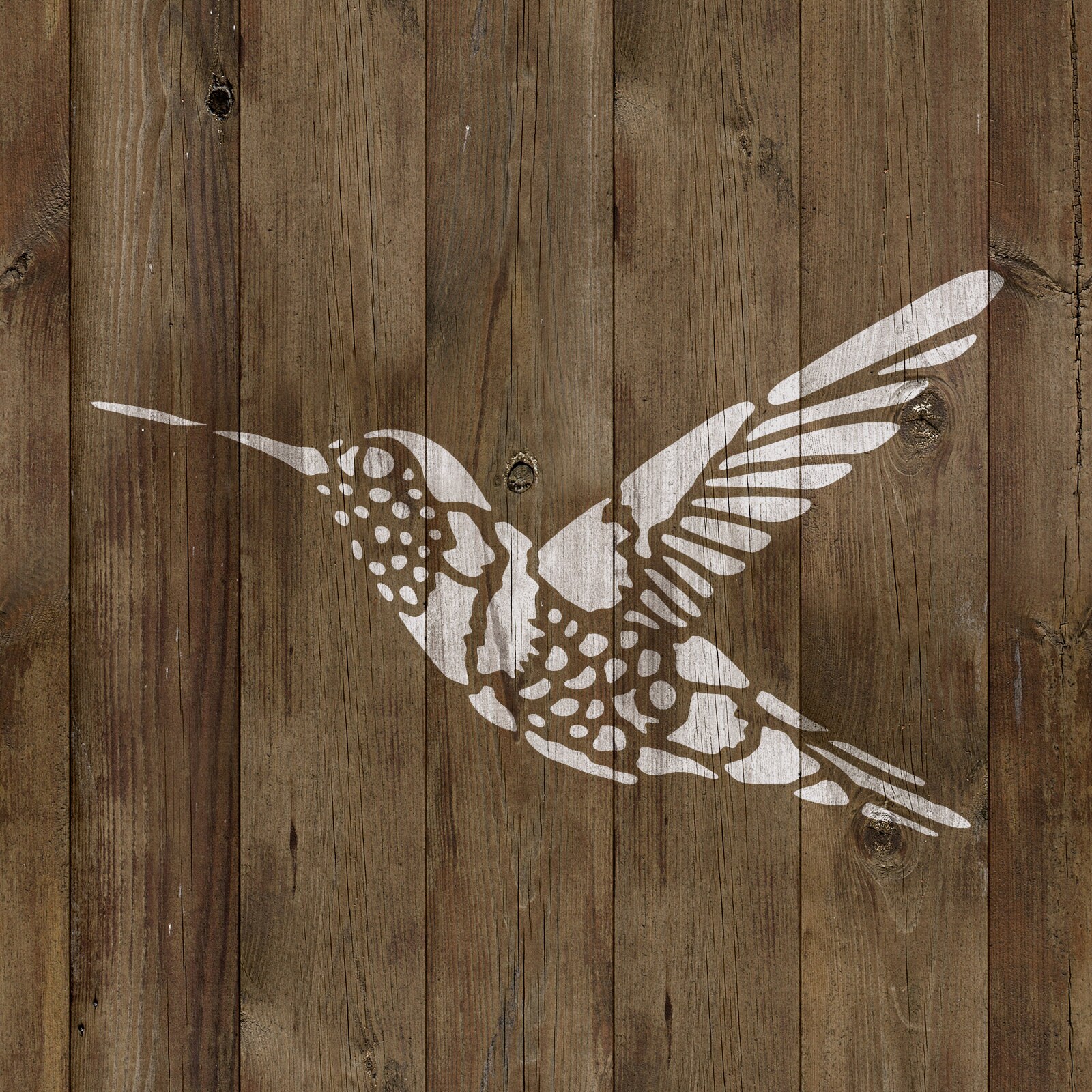 Hummingbird Stencil Reusable DIY Craft Stencils of a - Etsy