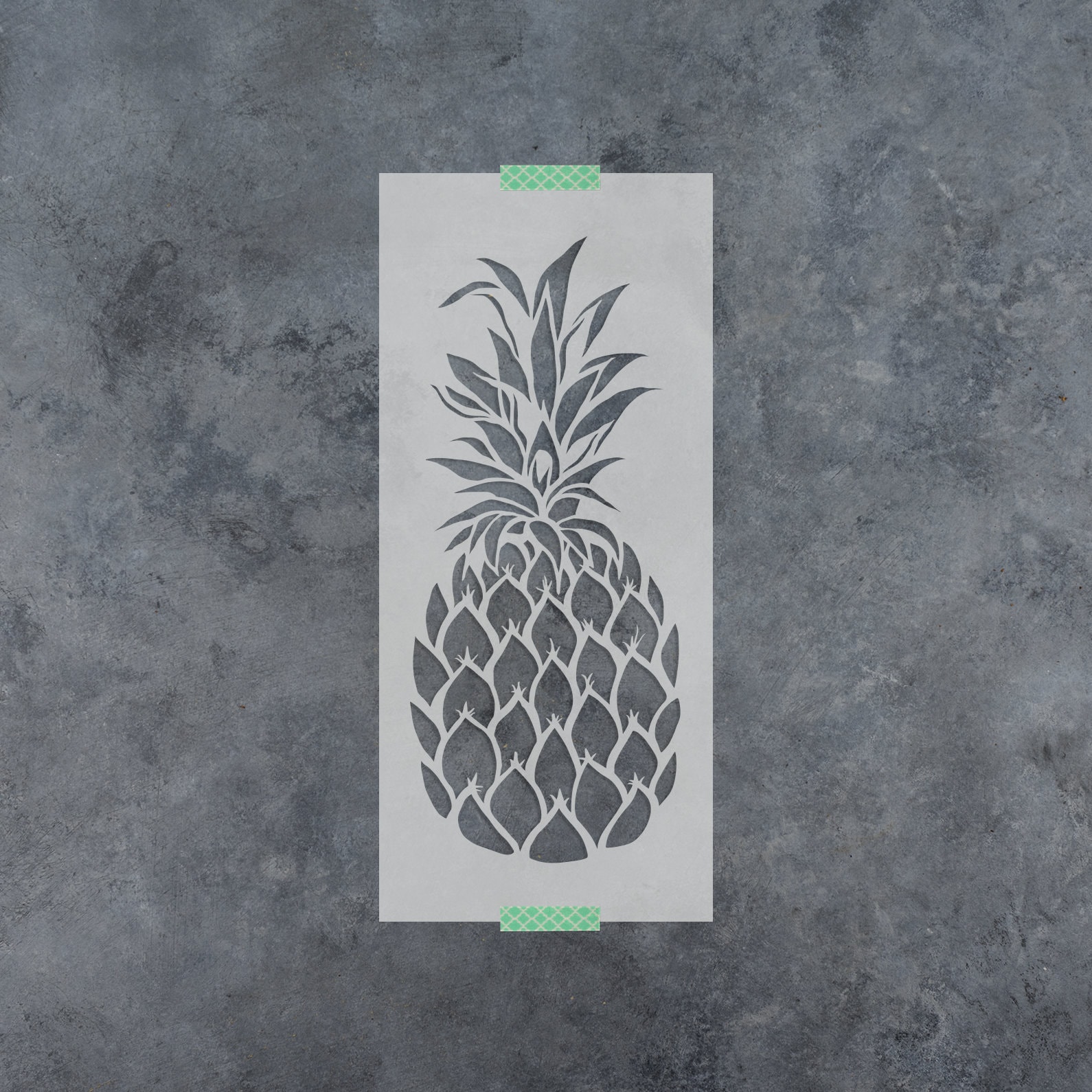 Pineapple Stencil