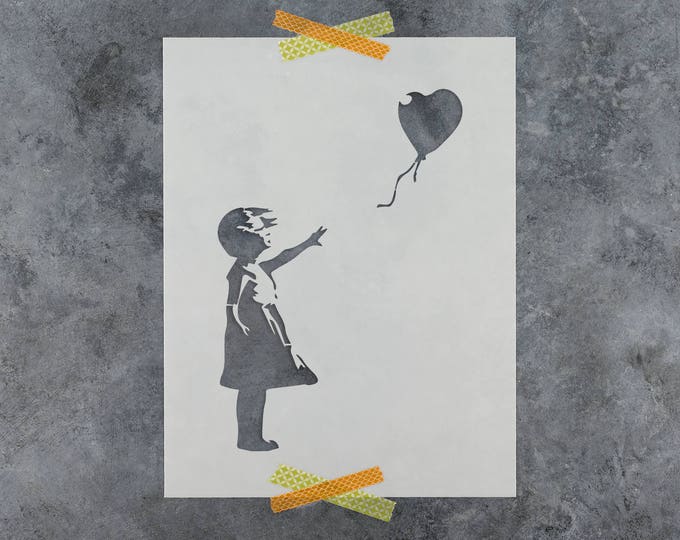 Life is Beautiful Banksy Stencil Reusable DIY Craft Graffiti - Etsy