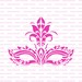 Mardi Gras Mask Stencil - Reusable Stencils for Painting - Create DIY ...
