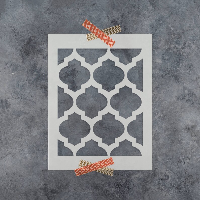 Moroccan Fill Stencil Wall Stencils Painting Stencils - Etsy