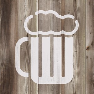 Beer Mug Stencil - Reusable Beer Mug Stencils, Large Beer Mug Stencil ...