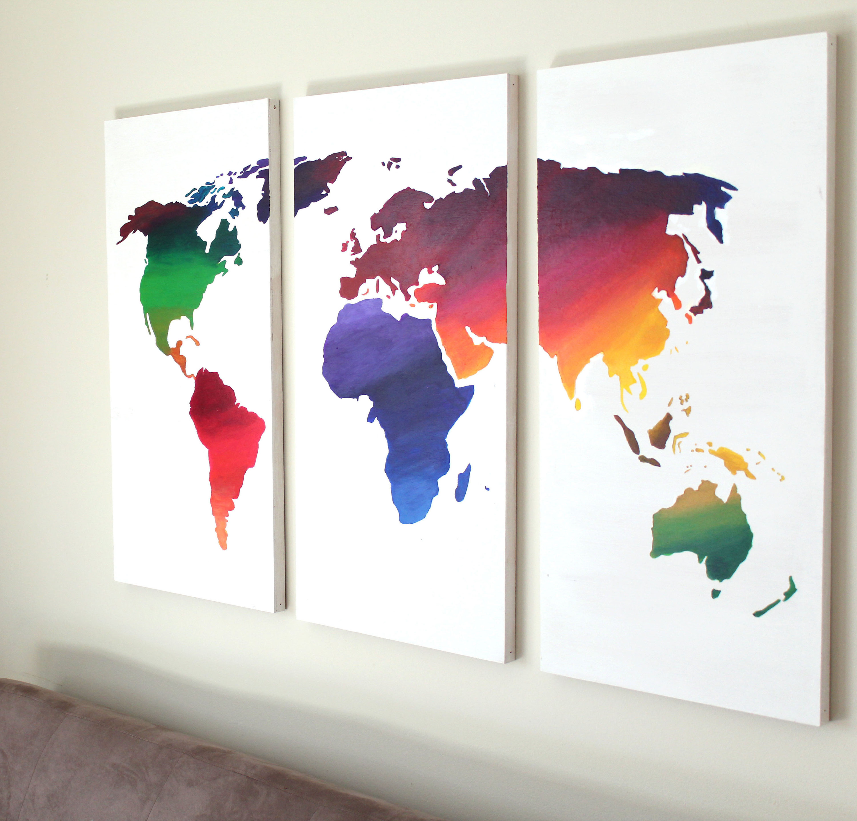 World Map Stencil Reusable Map of the World Large Sizes | Etsy