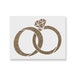 Wedding Rings Stencil - DIY Wedding Stencils, Wedding Stencils for ...