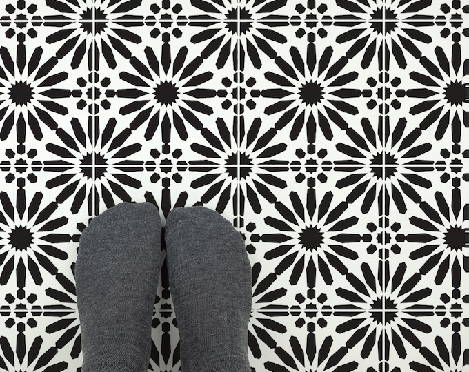 Freya Tile Stencil Scandinavian Tile Stencils for Painting - Etsy