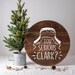 You Serious Clark Christmas Stencil Durable Reusable Stencils ...