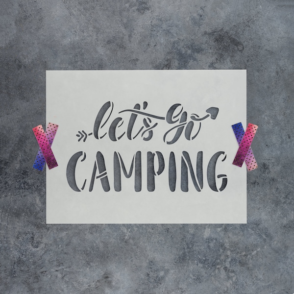 Lets Go Camping - Etsy
