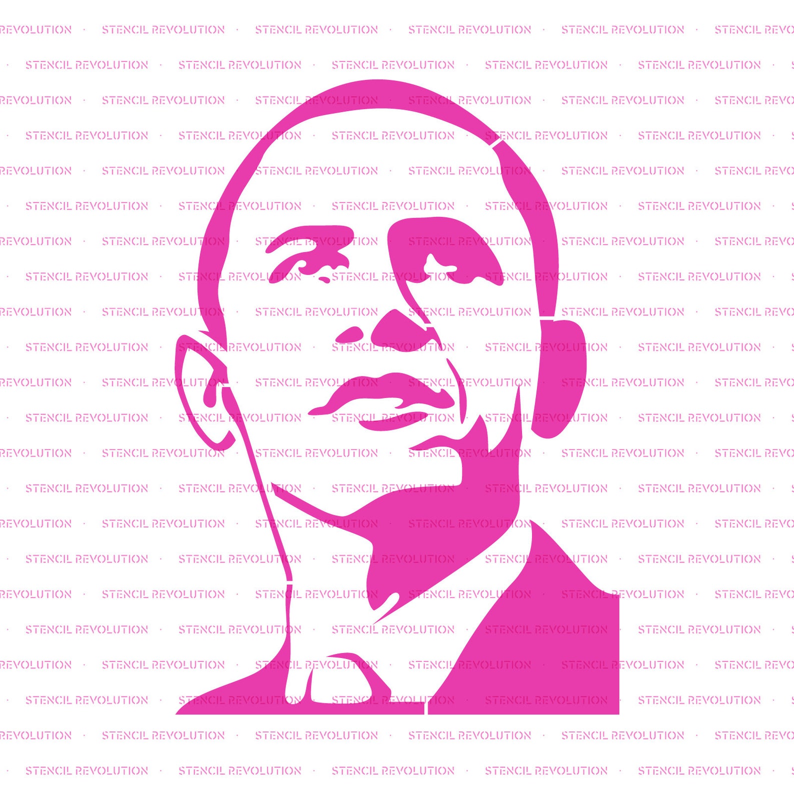 Barack Obama Stencil Reusable DIY Craft Stencils of Barack | Etsy