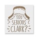 You Serious Clark Christmas Stencil Durable Reusable Stencils ...
