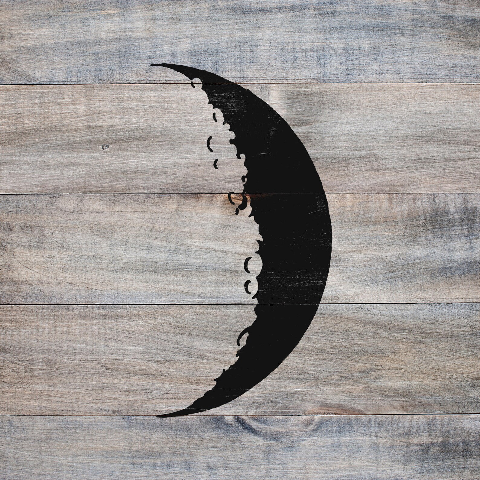 Crescent Moon Stencil Moon Stencil Moon Stencils Crescent - Etsy