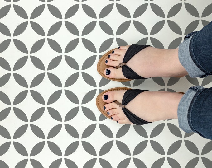 Freya Tile Stencil Scandinavian Tile Stencils for Painting - Etsy