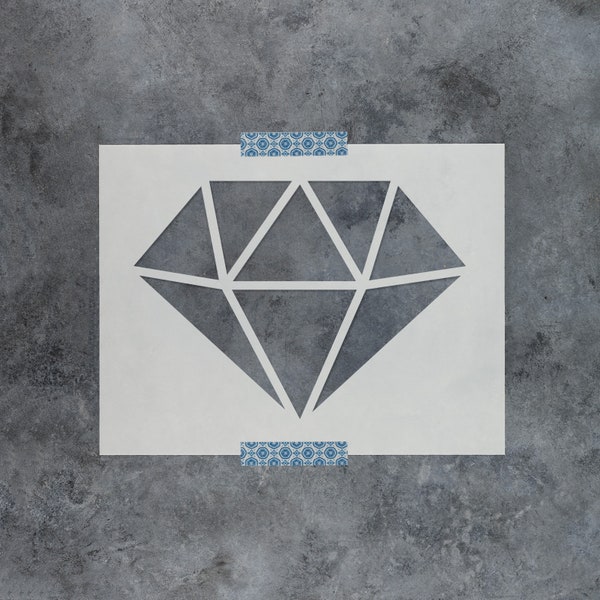 Diamond Stencil - Etsy