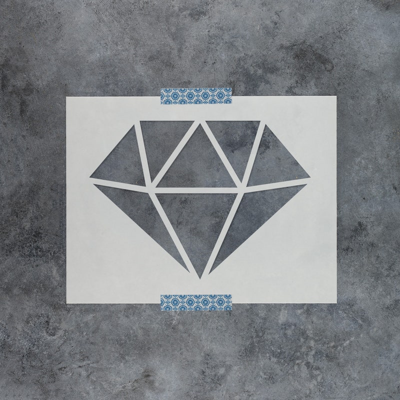 Diamond Stencil - Etsy