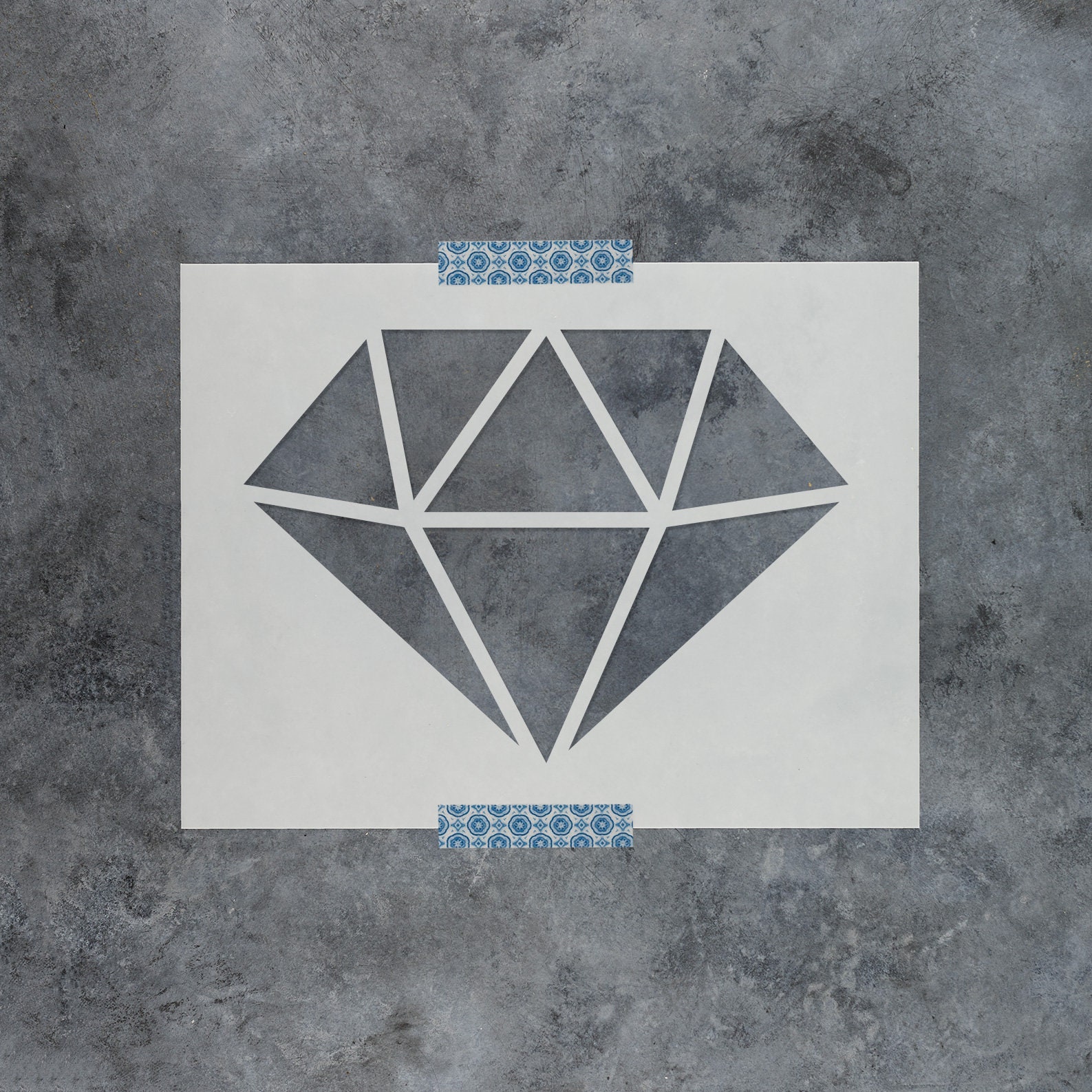 Diamond Shape Stencil
