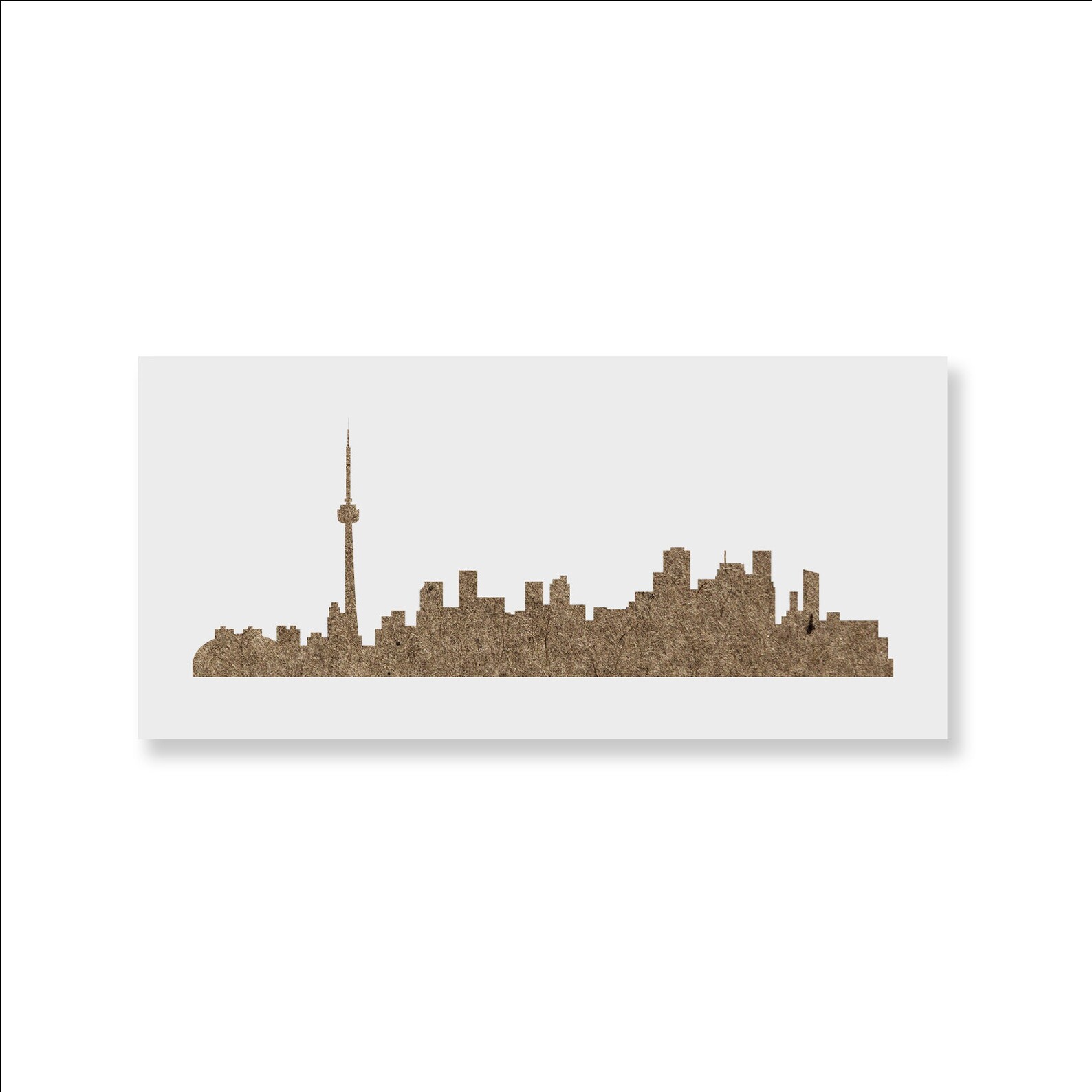 Toronto Skyline Stencil Toronto Stencil Canada Stencil - Etsy