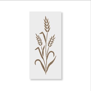 Wheat Stencil - Bread Stencil, Wheat Stencils, Stencil for Bread, Small ...