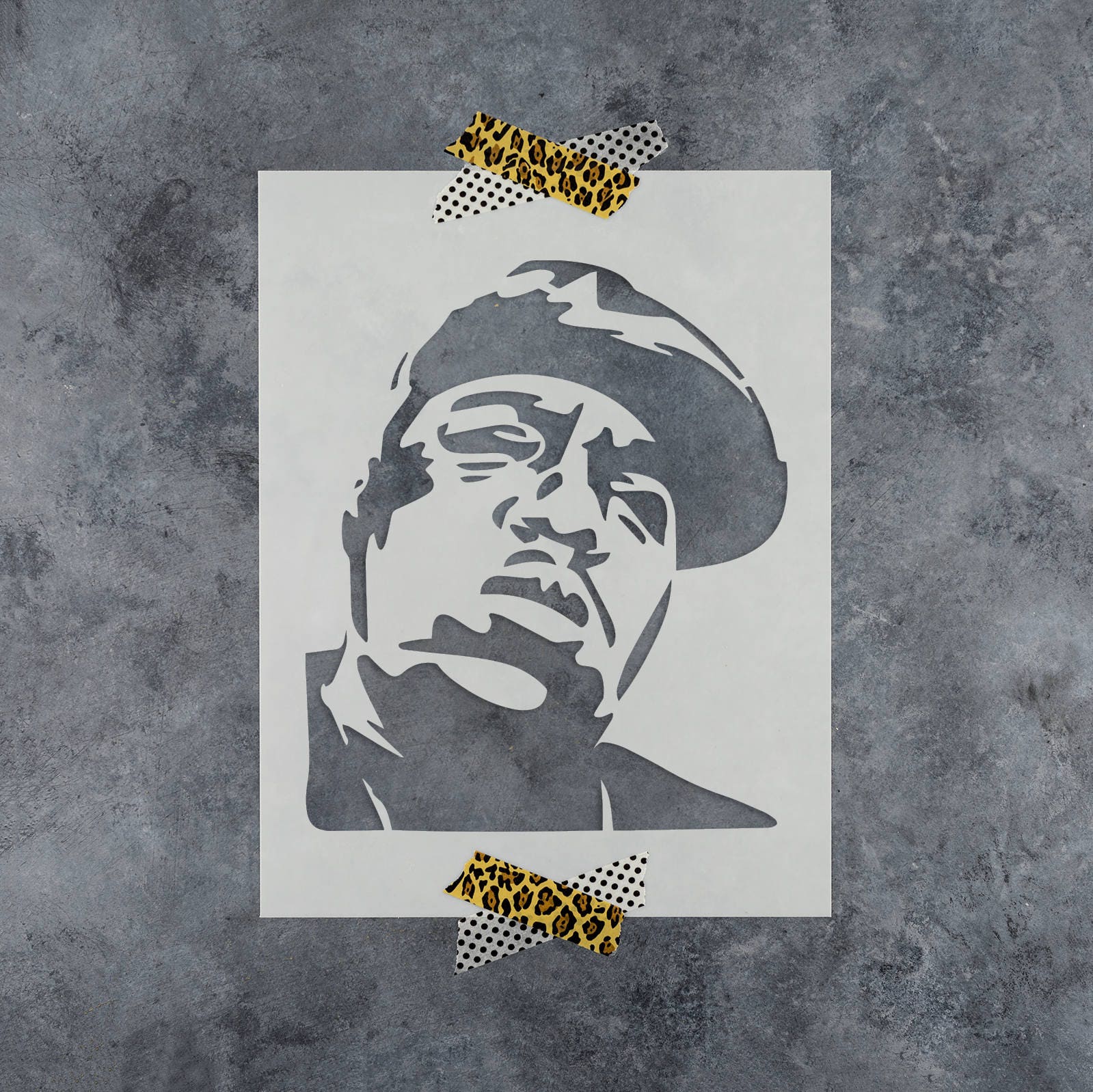 Biggie Smalls Stencil