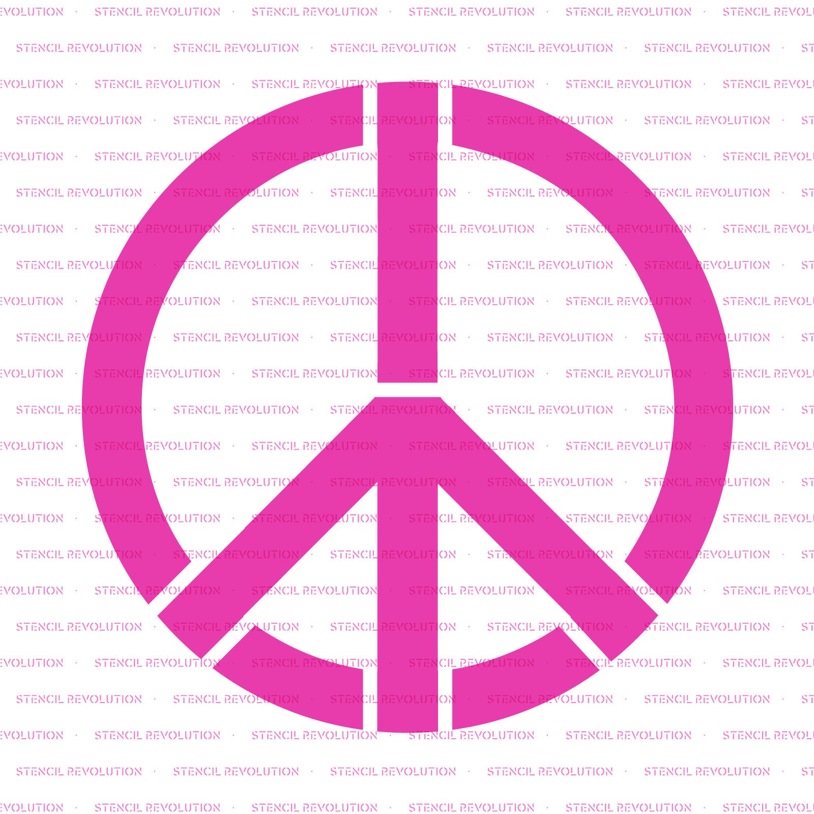 Peace Sign Stencil - Reusable Peace Sign Stencil, Peace Sign, Peace ...
