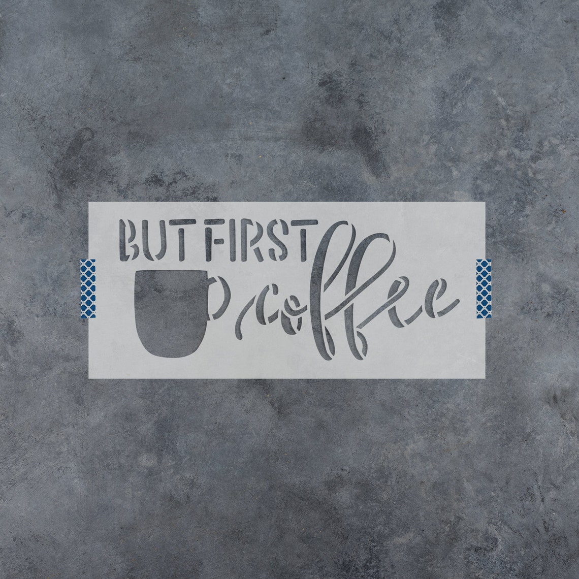 But First Coffee Stencil but First Coffee Sign Stencils - Etsy