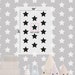 Rounded Star Pattern Stencil - Reusable & Durable DIY Craft Wall ...