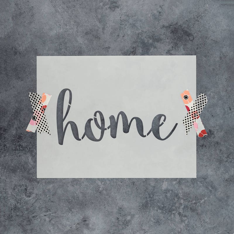 Home Stencils - Etsy