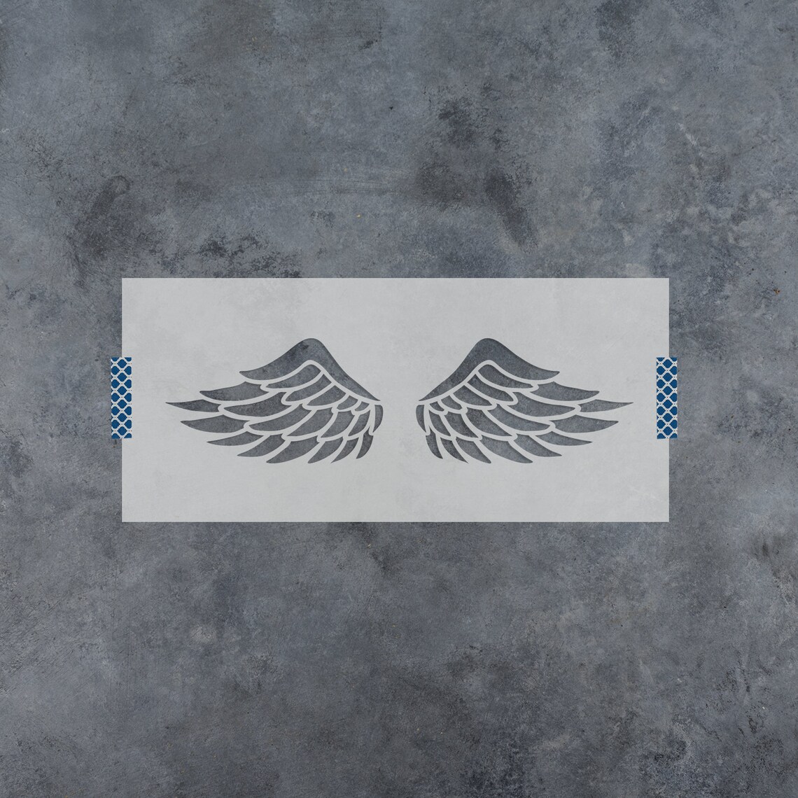 Wings Stencil Reusable Wings Stencil Wings Angel Stencil - Etsy
