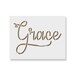 Grace Script Stencil Reusable Word Stencils for Wood Signs of Grace ...