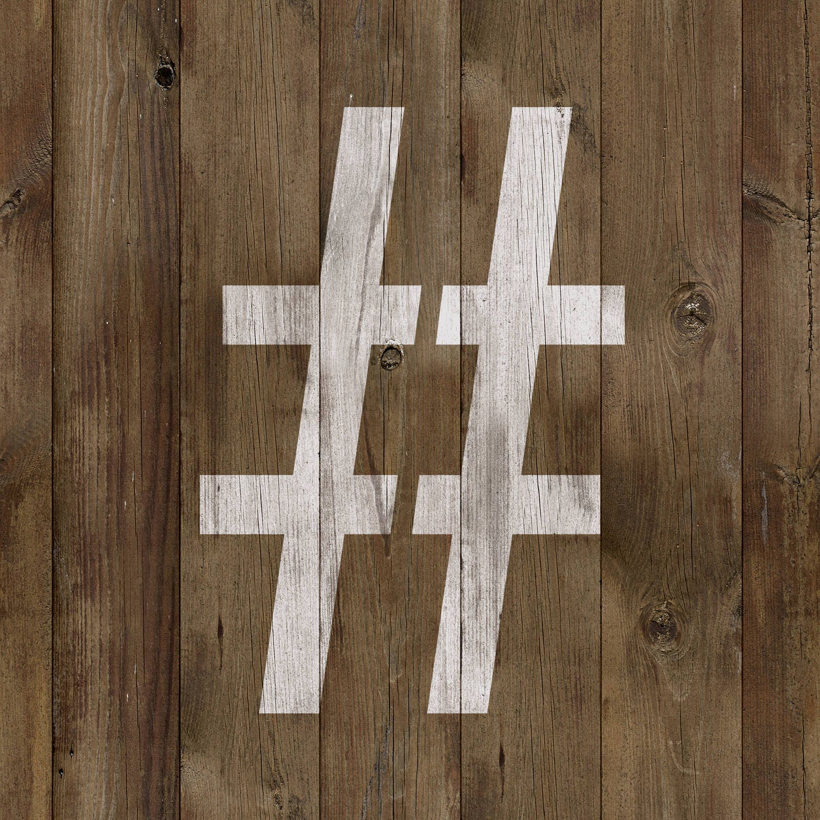 Hashtag Stencil - Hashtag Stencils para manualidades, Mylar Hashtag ...