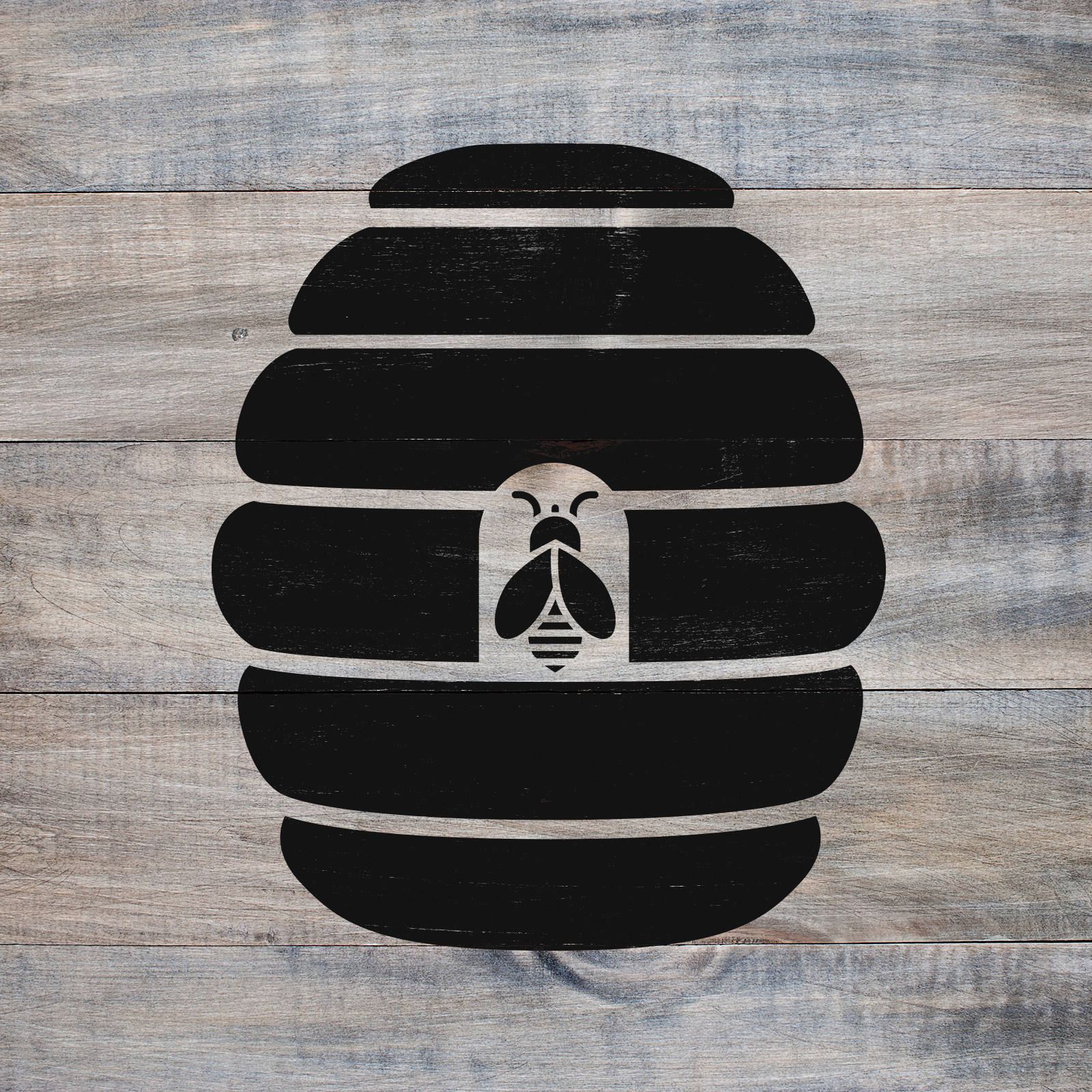 Beehive Stencil Reusable Beehive Stencils Large Beehive - Etsy