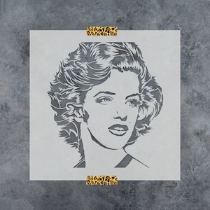 Marilyn Monroe Stencil - Marilyn Monroe, Marilyn Stencil, Monroe ...