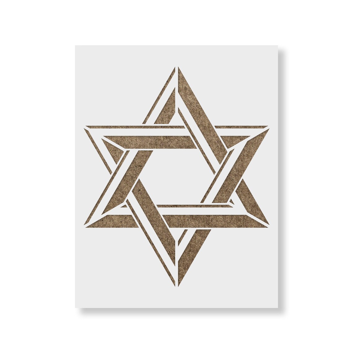 Star of David Stencil for Jewish Hanukkah Hebrew Religion Faith ...