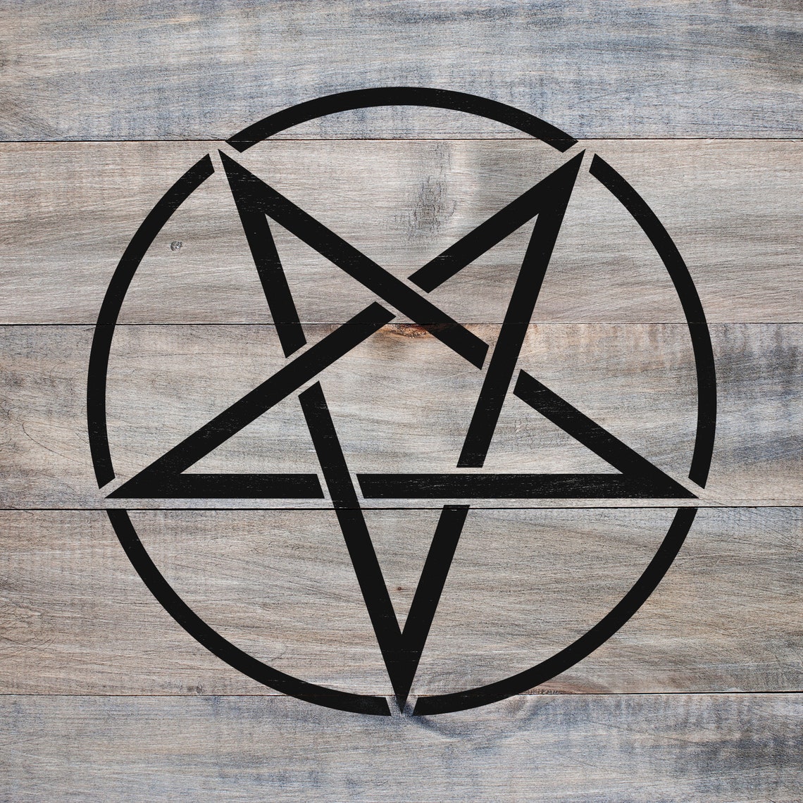 Pentacle Stencil - Reusable Pentacle Stencil, Large Pentacle Stencils ...
