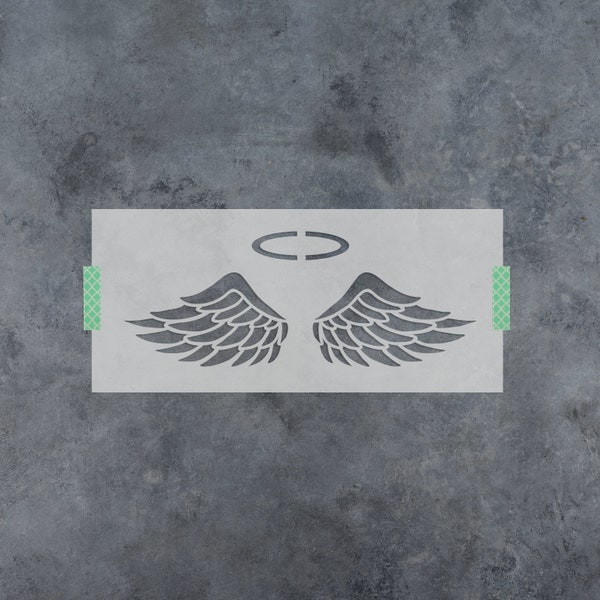Angel Wing Stencil - Etsy