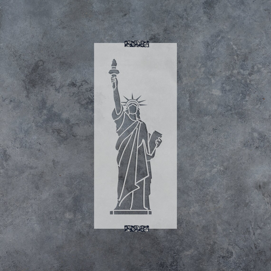 Statue of Liberty Stencil - Reusable Statue of Liberty Stencils ...