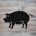 Pig Stencil - Large Pig Stencil, Simple Pig Stencils, Pig DIY Stencils ...