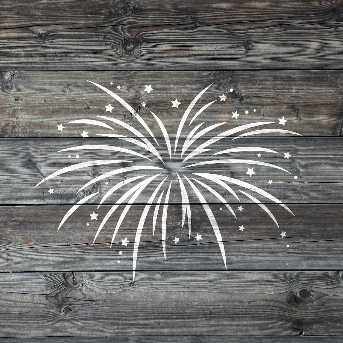 Fireworks Stencil Reusable DIY Craft Stencils of Fireworks - Etsy
